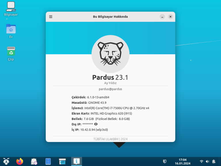 Pardus 23.1 Sürüm Notları – Pardus – TÜBİTAK ULAKBİM